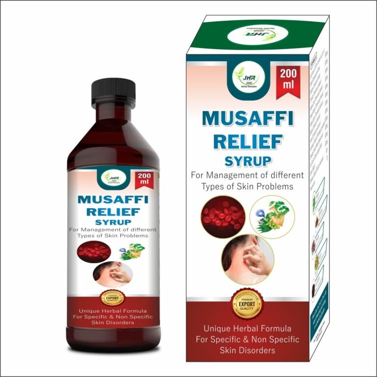 MUSAFFI RELIEF SYRUP – Jalali Herbal Remedies